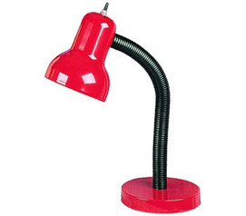 Goosy Student Desk Lamp - Red Dorm Room Lighting Brighter Study Better ...