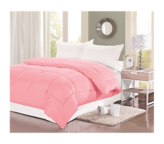 pink baby comforter