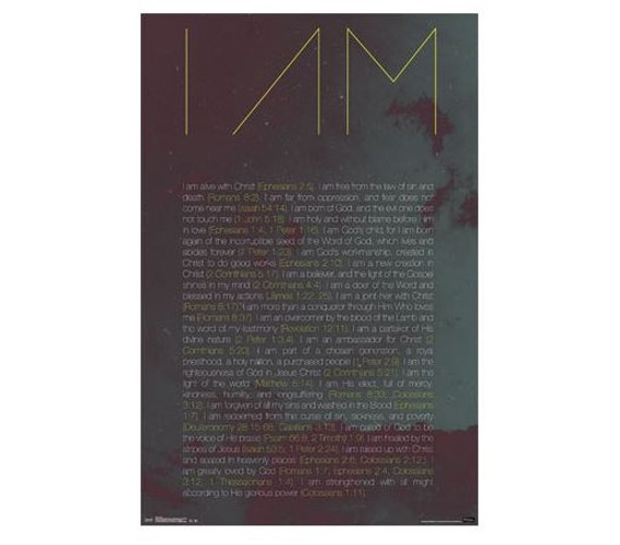 I Am Poster Decorations For Dorms Cheap Posters Buy College Posters ...