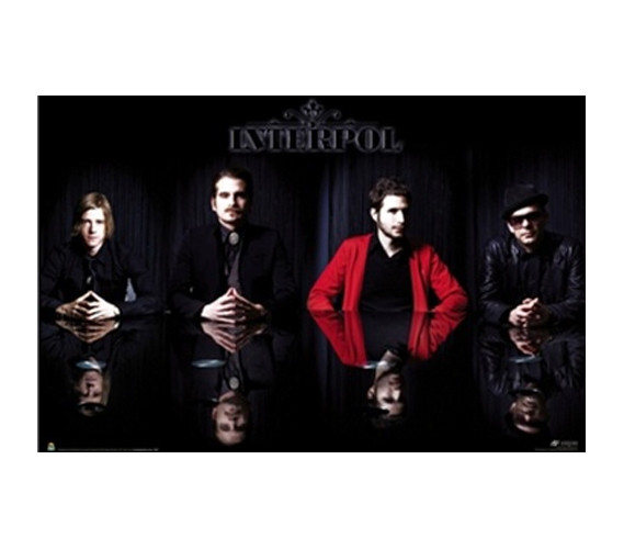 Interpol - Group Shot College Dorm Poster - Cool photo band Interpol ...