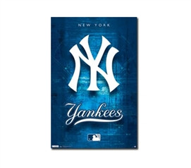 New York Yankees Logo Poster College Dorm Supplies Must Have Dorm ...