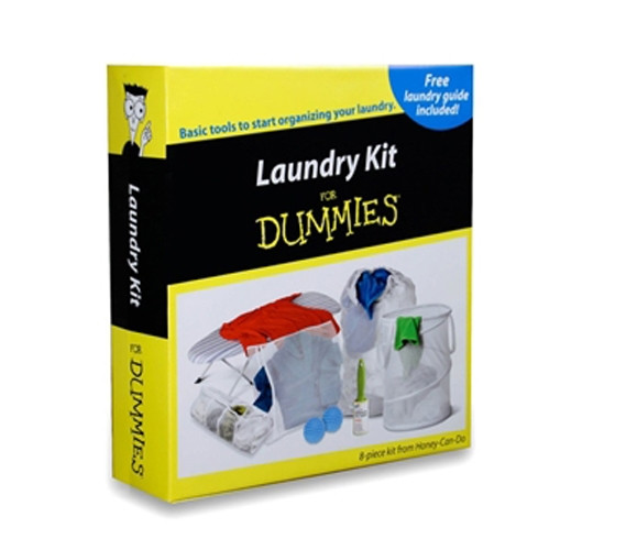 Deluxe Laundry Kit for DUMMIES (8 Piece Kit) College Dorm Room ...