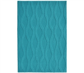 Continuum College Rug - Teal - Dorm Area Rugs for Girls Cute College Decor