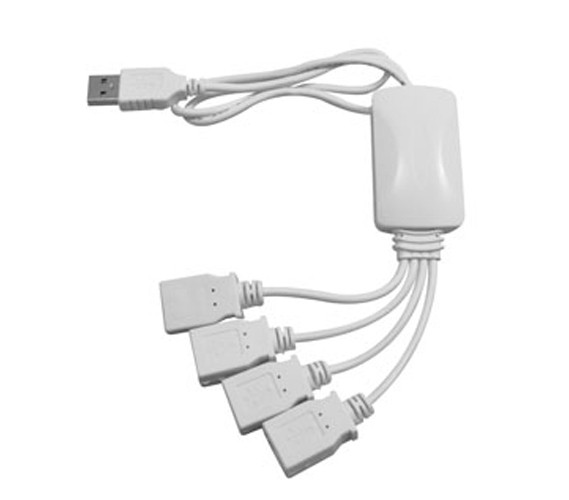 4 - USB Data Port Hub - Computer Things College Students Need Dorming Stuff