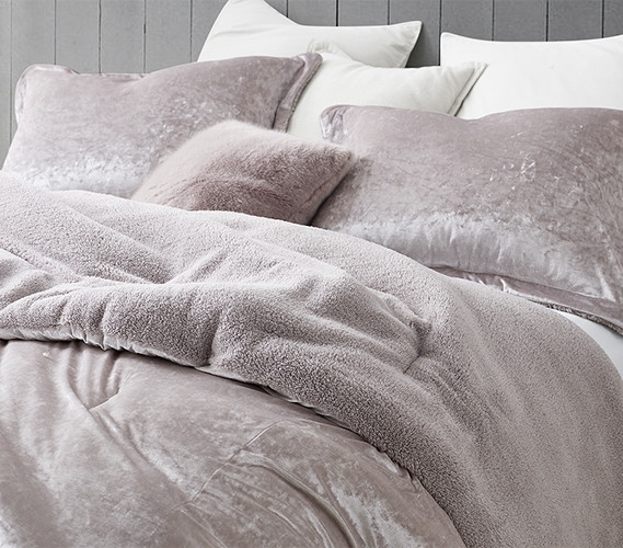 Velvet Twin XL Bedding Essentials College Bedspreads Sherpa Comforter ...