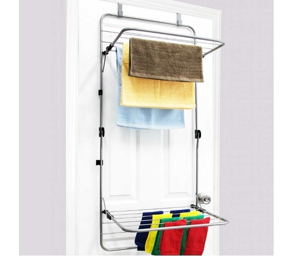 Folding Steel Drying Rack - Over The Door