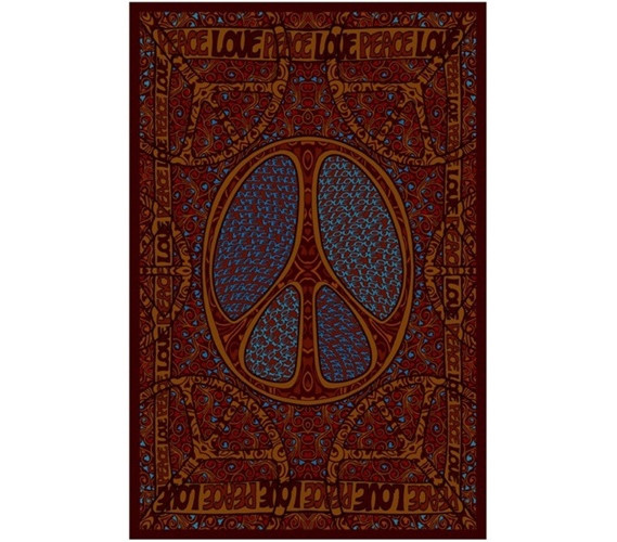 Peace Love Tapestry - College dorm room accessory dorm bedding stuff ...