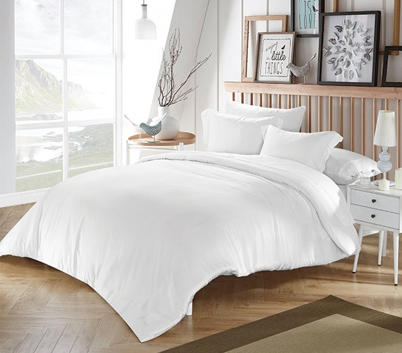White Bamboo Modal Twin XL Sheet Set