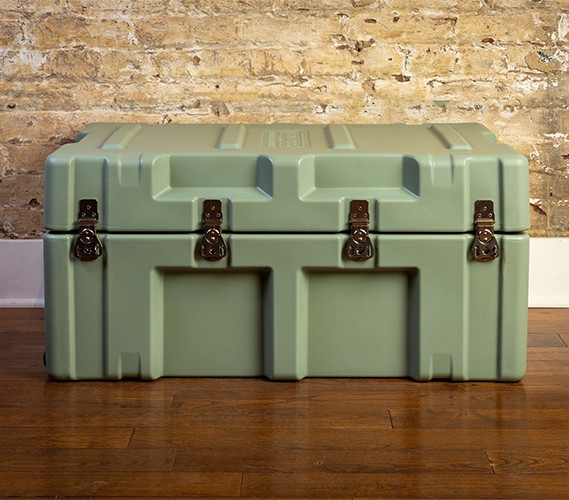 Embossed Steel Trunk - USA Made