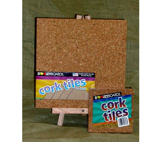 Cork Board Tiles Modular Photo Display - Cool Dorm Decor Ideas for Guys