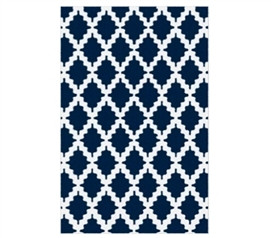 Trella Stitch Dorm Rug - Navy and White Dorm Products Best Stuff For ...