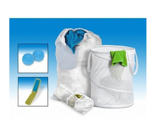 Basic Laundry Kit for DUMMIES (6 Piece Kit) College Essentials Wash In ...