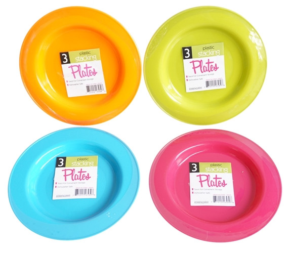 Small Plastic Stacking Plates