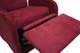 The College Recliner - Crimson