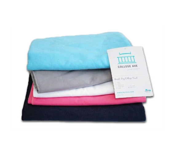 Quick-Dry College Towel Supplies For College Students Dorm Essential ...