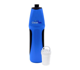 Clean Tek Filtered Water Bottle - Save Money Reusable Dorm Room Water ...