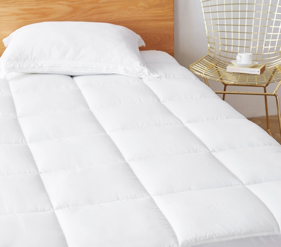 The Anti-Bacterial Clean Health Twin XL Dorm Bedding Mattress Pad ...