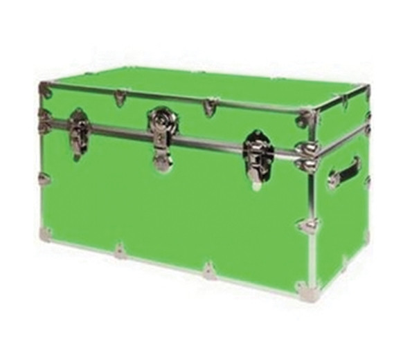 College Trunks - Armored - Extra Long & Tall - Large Dorm Storage Trunk ...