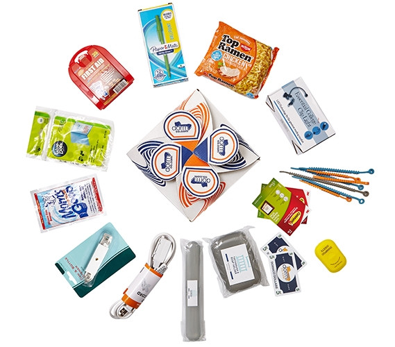 College Survival Kit - Dorm room items high school graduation gift idea ...