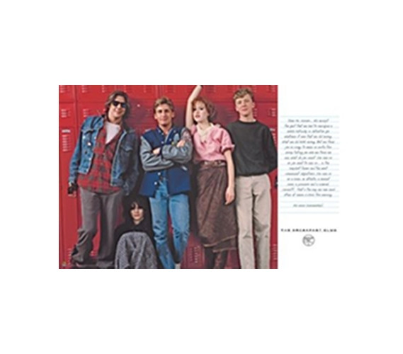 Breakfast Club Lockers Poster College Products Must Haves For Dorms ...