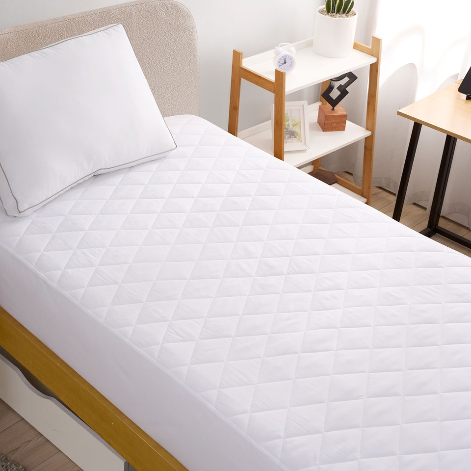 The Anti-Bacterial Clean Health Twin XL Dorm Bedding Mattress Pad ...