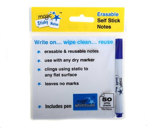 Cheap College Organization Supplies - Magic Sticky Notes 4 x 4 (Pack of ...
