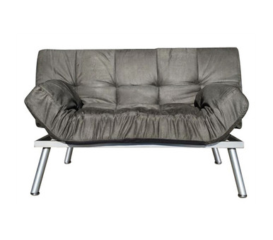 The College Cozy Sofa Mini-Futon Gray Dorm Furniture Cheap Items ...