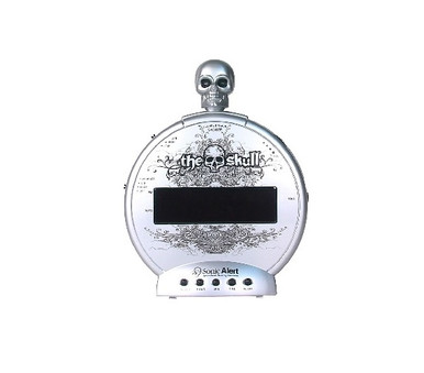Sonic Skull Alarm Clock and iPod/MP3 Player