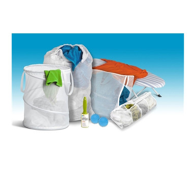 Deluxe Laundry Kit for DUMMIES (8 Piece Kit) College Dorm Room ...