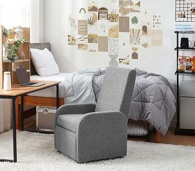 Cool Dorm Accessories for Guys - 2East™ - The College Recliner - Light ...