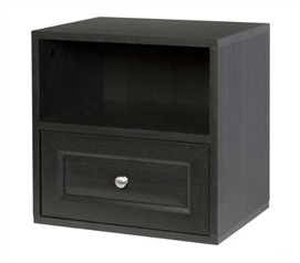 Storage Cube with Drawer - Espresso