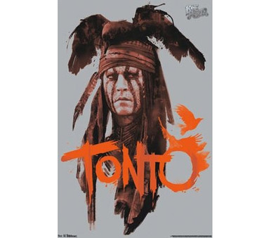 The Lone Ranger - Tonto Poster Fun Supplies For College Essentials For ...