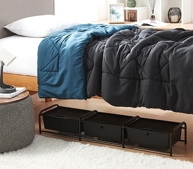 Save Space in Small Dorm Room: Suprima Under The Bed Drawers with Lid ...