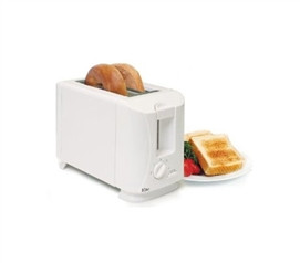 Traditional White 2-Slice Toaster Dorm Cooking Appliances College Stuff ...