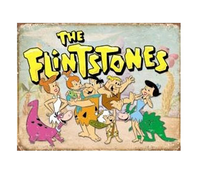 The Flintstones Tin Sign College Supplies Best Stuff For College Dorm ...