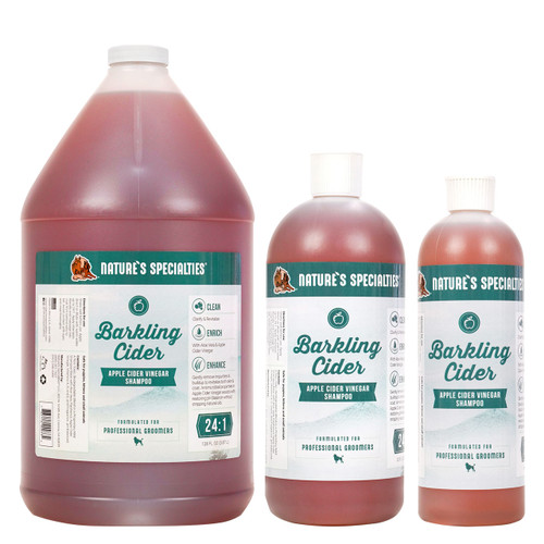 Nature's Specialties Barkling Cider Shampoo - Cherrybrook Pet Supplies