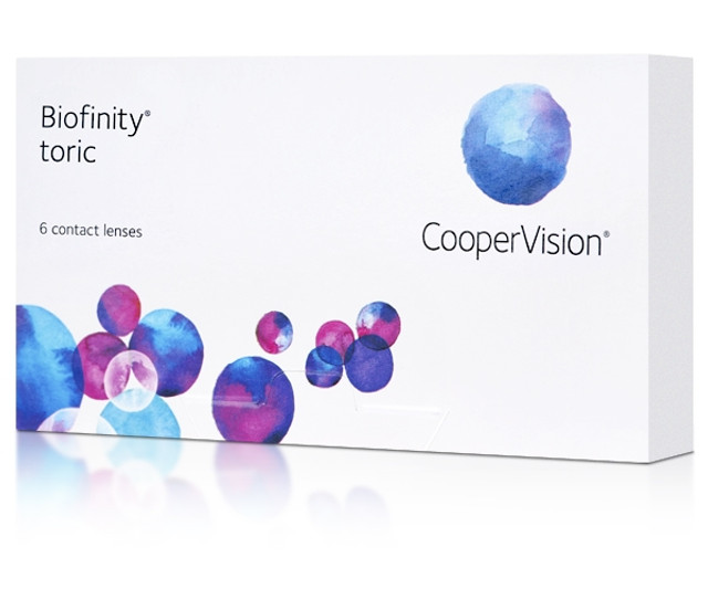 Biofinity Toric Contact Lenses | FSA Store Optical