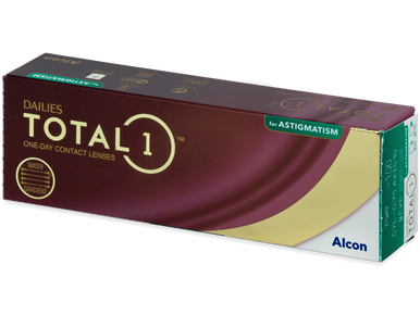Get Dailies Total1 for Astigmatism 30 Pack Contacts | WebEyeCare