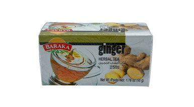 Baraka Ginger Herbal Tea - Fattal's