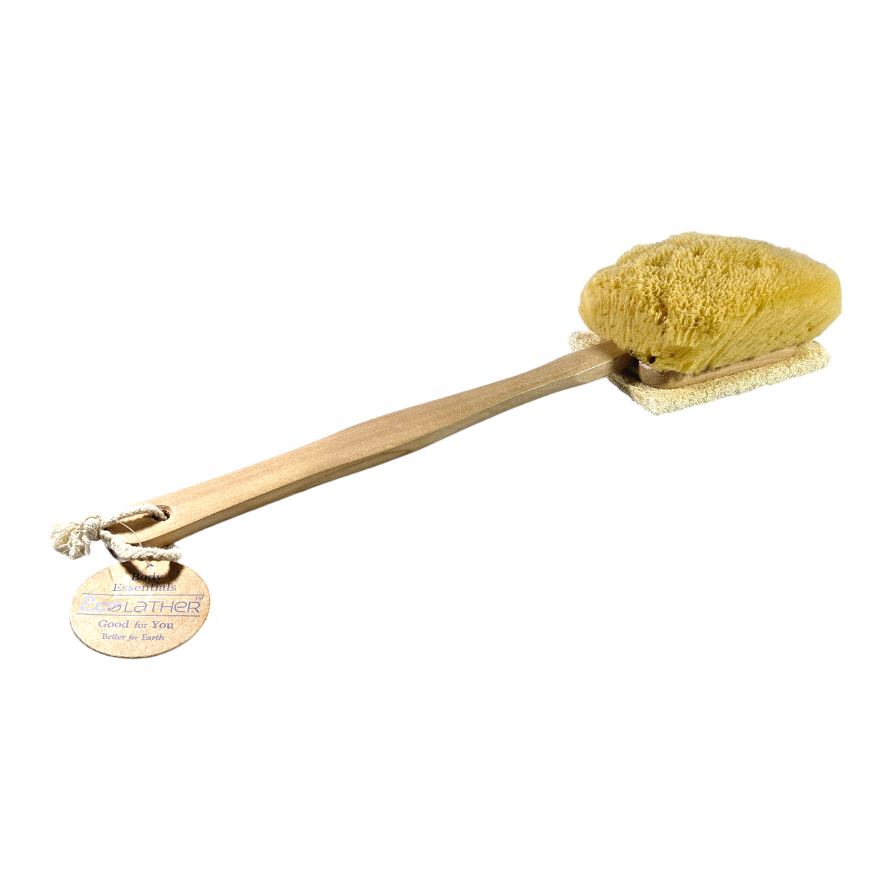 Natural Sponge & Loofah Bath Stick
