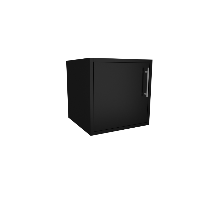 kubos Cube with Door 400w x 400h Black - Surestyle Limited
