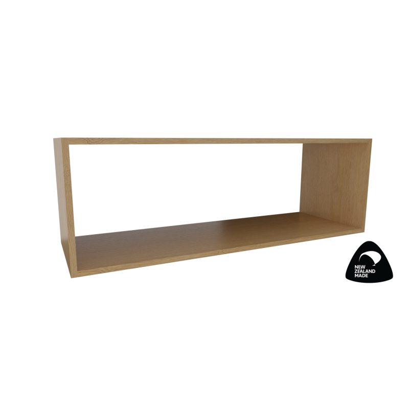 kubos Cube open unit 1200w x 400h Premium Oak - Surestyle Limited