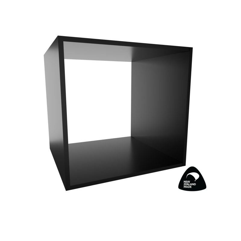 kubos Cube open unit 600w x 600h x 600d Black - Surestyle Limited