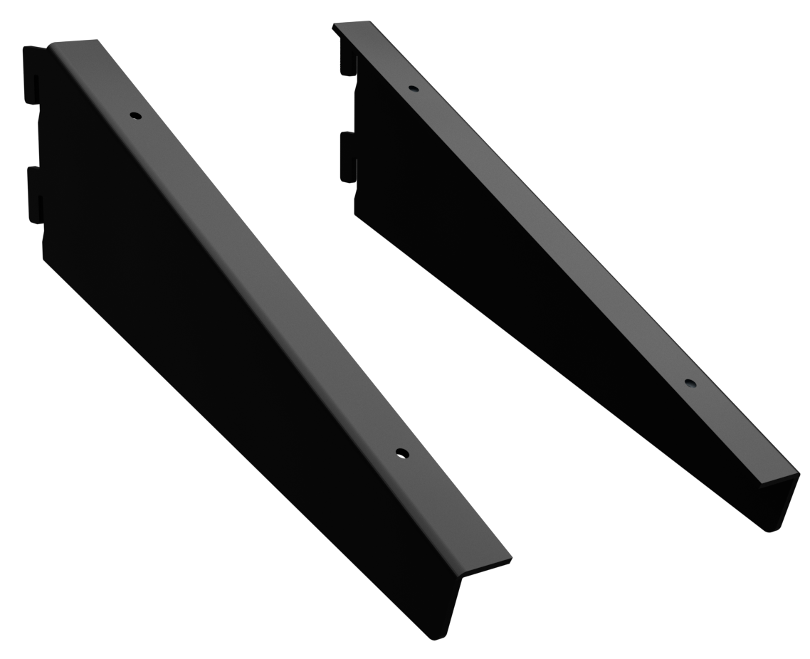 Flexiwall 50 Sloping Shelf Brackets pair - Surestyle Limited