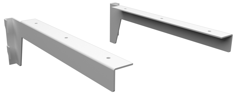 Flexi Offset Reversed Shelf Bracket Top Mount 300mm pair - Surestyle ...
