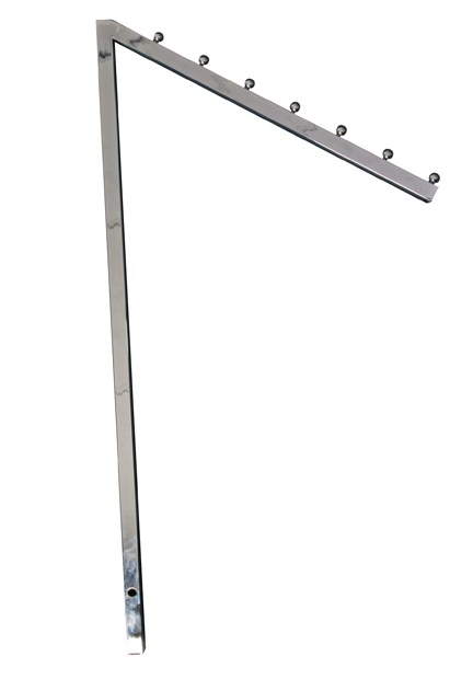 Waterfall Arm Only for 2 Way or 4 Way Rack 450mm Chrome - Surestyle Limited