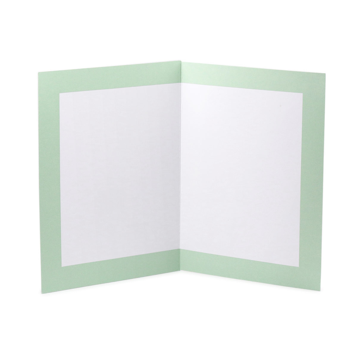Mint Green Photo Insert Cards, Blank | Studio Style