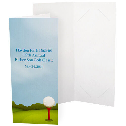 Golf Event 2x6 Photo Booth Folder | Studio Style