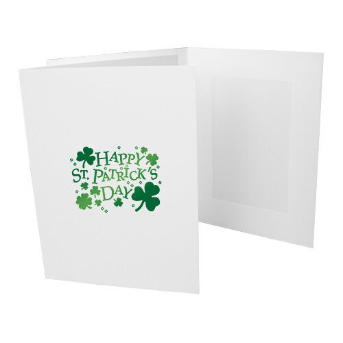 Personalized St. Patrick's Day Photo Folder | Studio Style