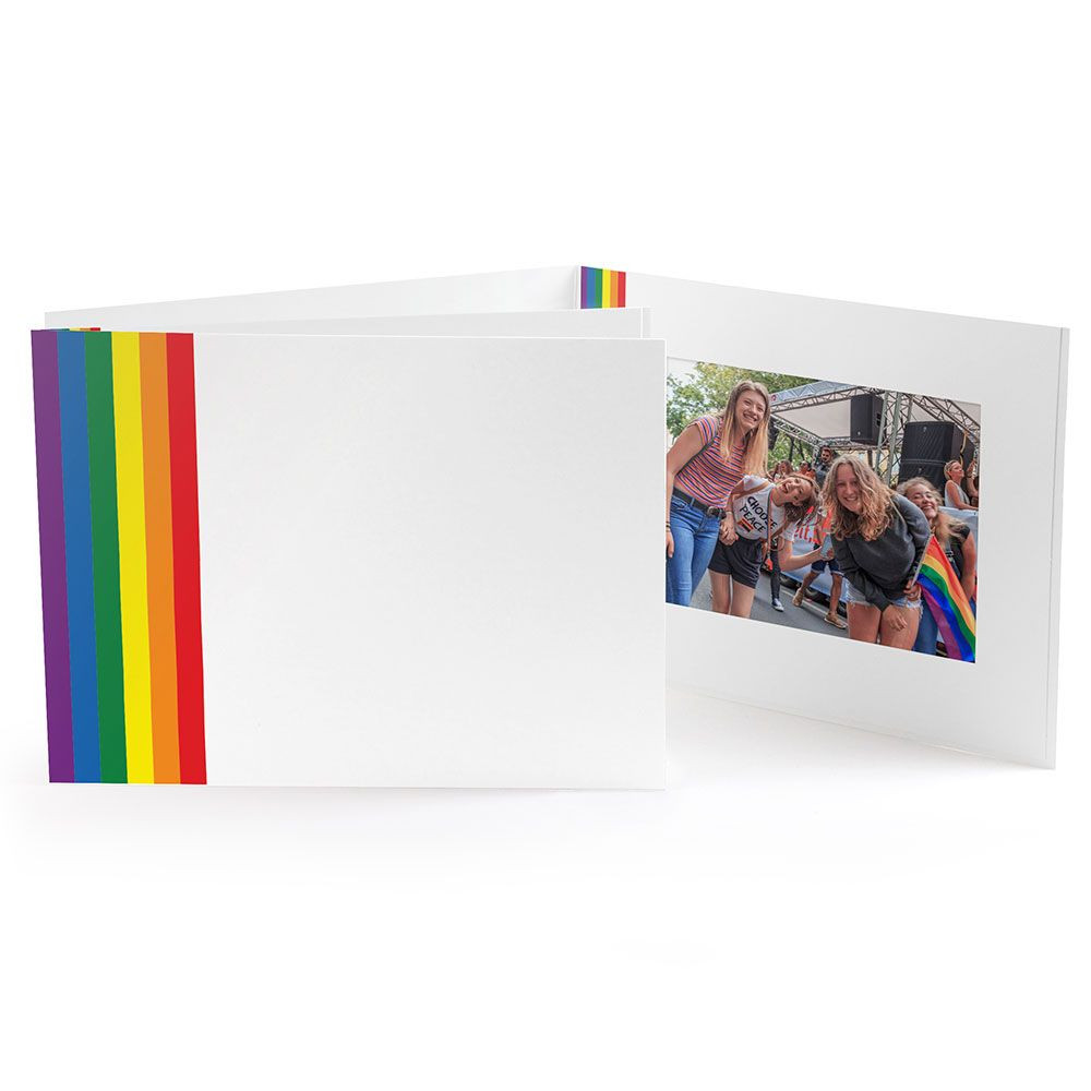 Pride Flag Photo Folder Frames | Studio Style